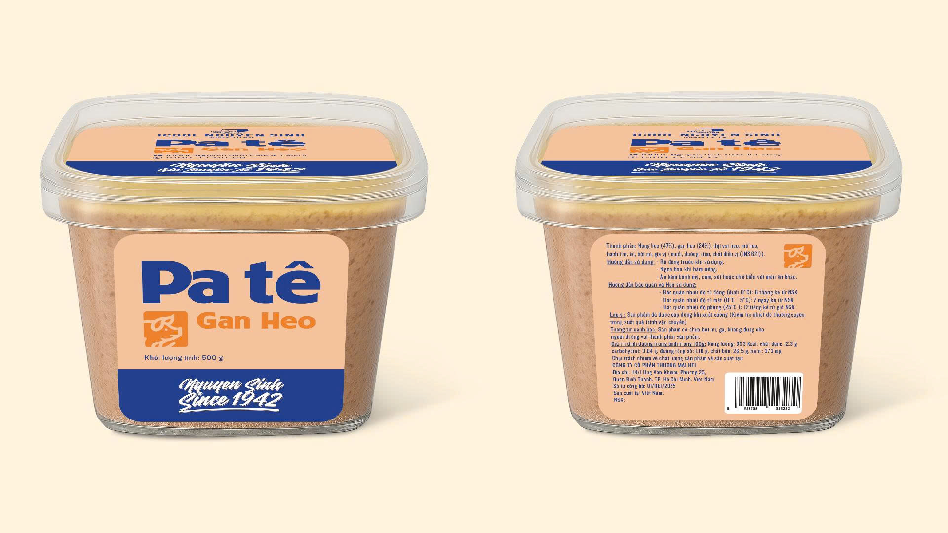 Pa Tê Gan Heo ICOOL Nguyên Sinh - Heifoods
